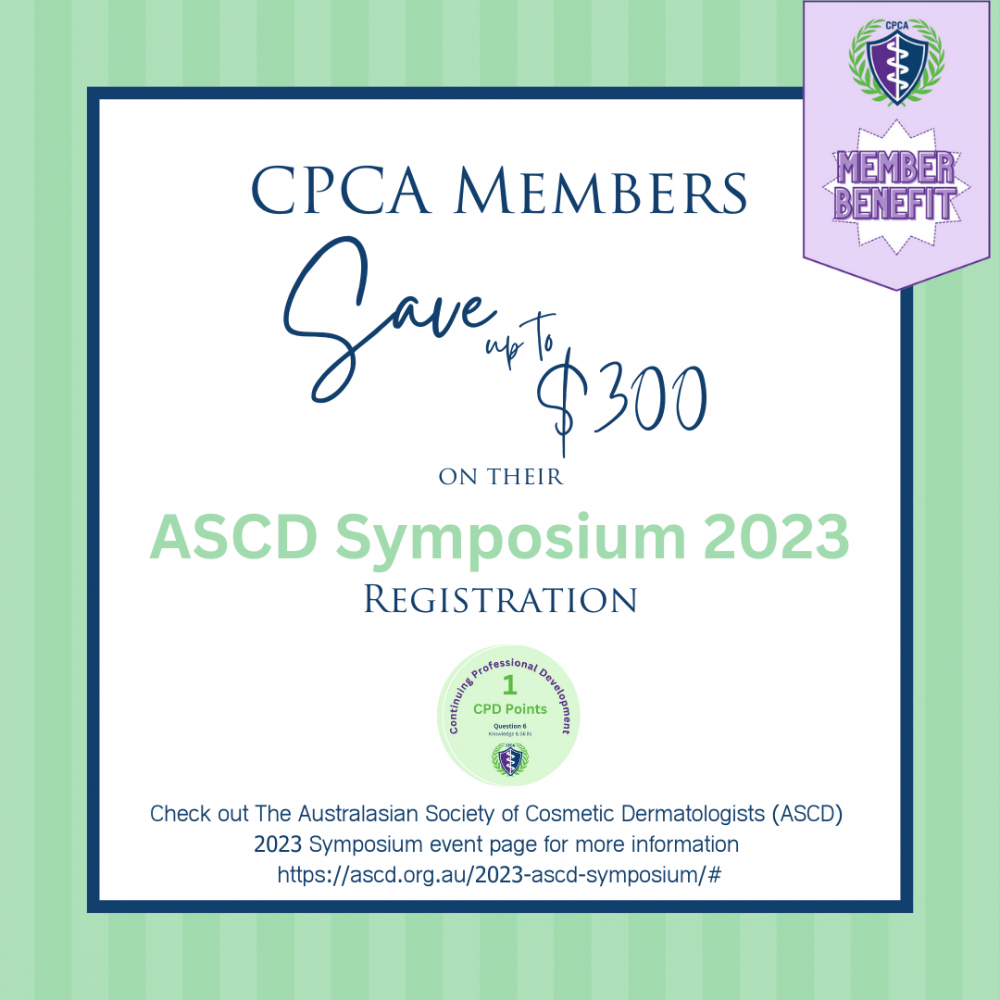 Special Benefit for CPCA Members | ASCD Symposium 2023 | 24-26 Mar — CPCA