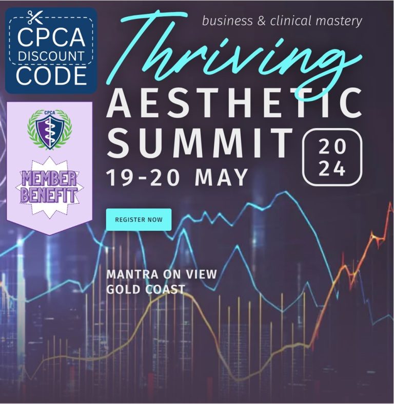 Members Discount - Thriving Aesthetic Summit — CPCA